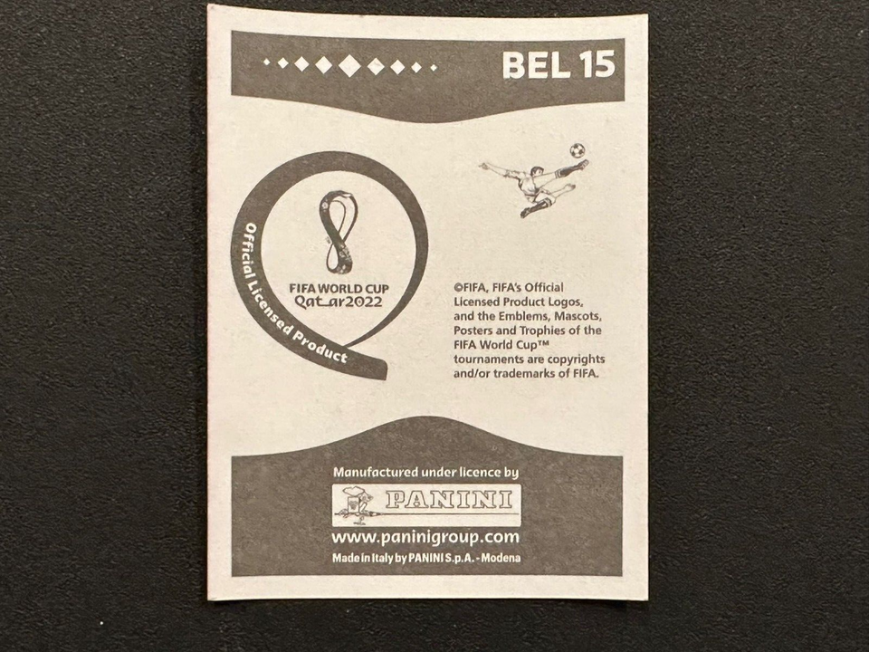 2022 Panini World Cup Stickers Qatar Hans Vanaken RED Border BEL15 | eBay