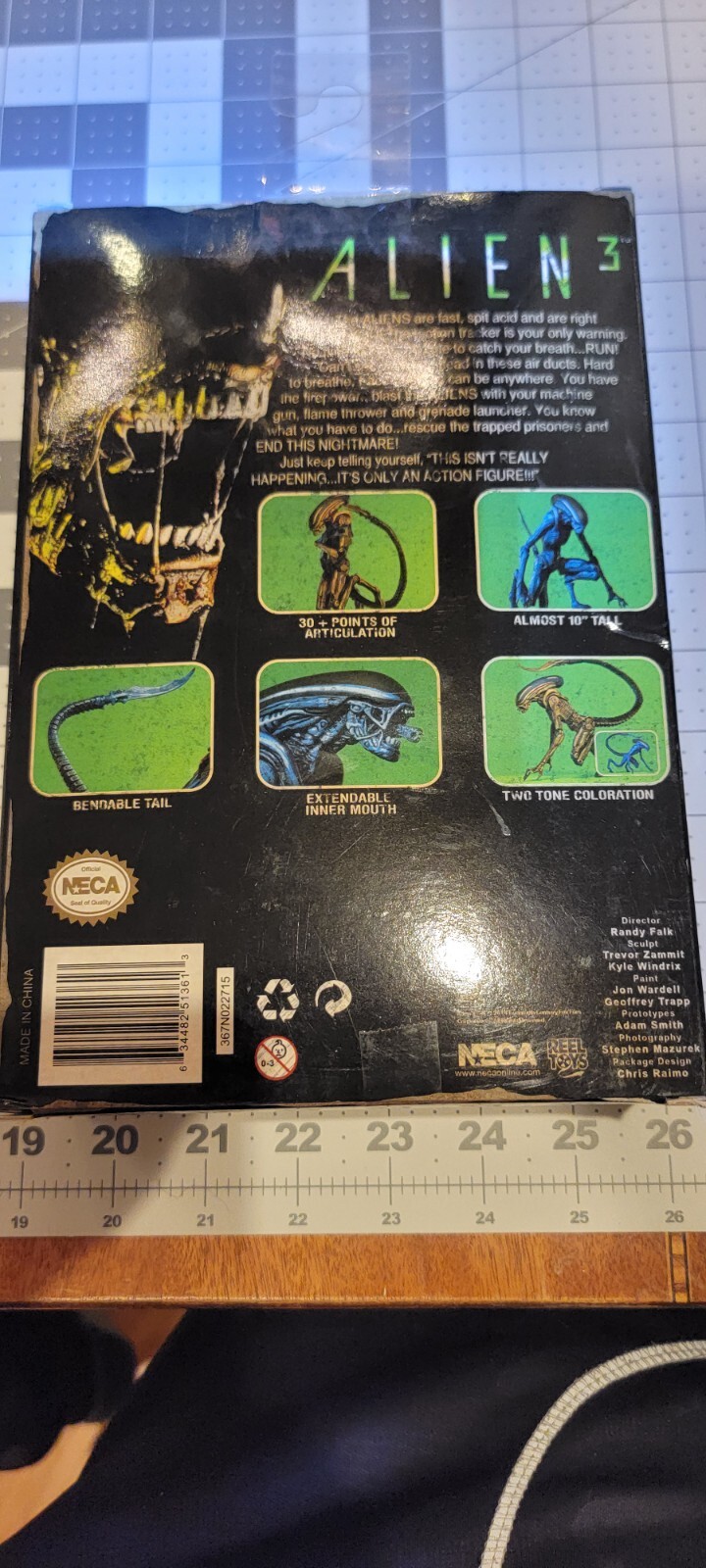 Sealed NECA Alien 3 Video Game Xenomorph Action Figure REEL TOYS ...