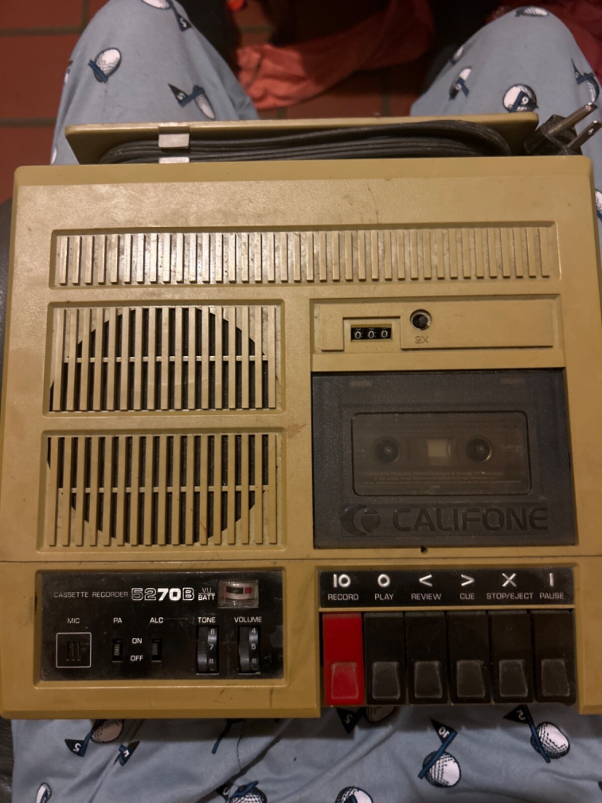 CALIFONE Model 5272OB Cassette Recorder | eBay