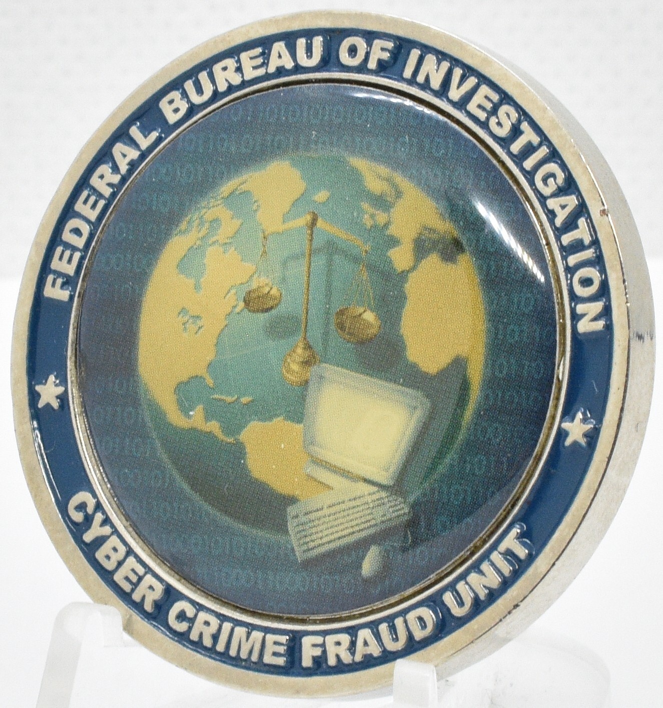 FBI Cyber Crime Fraud Unit Challenge Coin | eBay