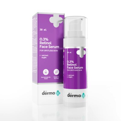 The Darma Co 0.3% Retinol Face Serum for Younger Looking & Spotless ...
