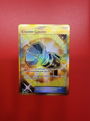 Counter Catcher - 120/111 - Secret Rare NM Sun & Moon Crimson Invasion ...