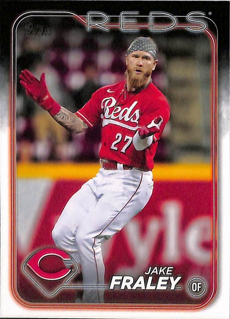 2024 Topps Series 1 Jake Fraley #261 Cincinnati Reds | eBay