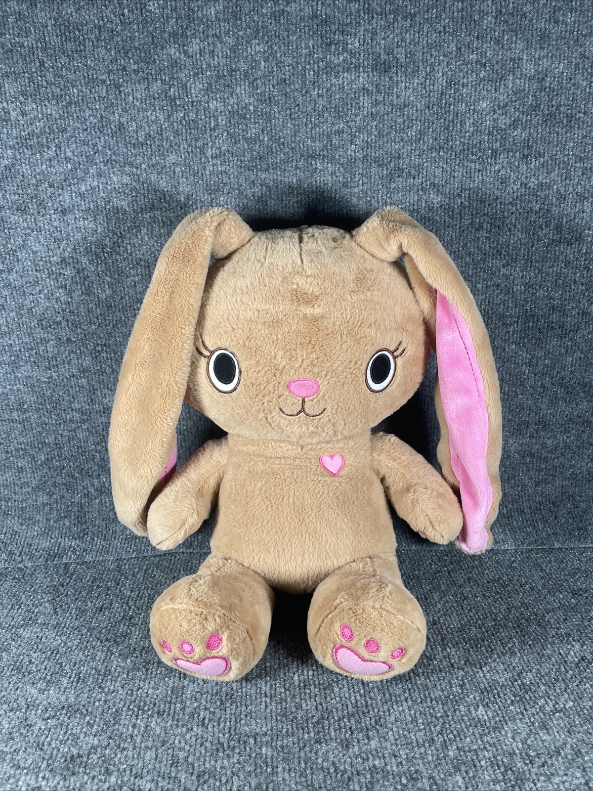 Build A Bear BAB Kabu Pawlette Bunny Plush Stuffed Long Eared 17" Brown ...