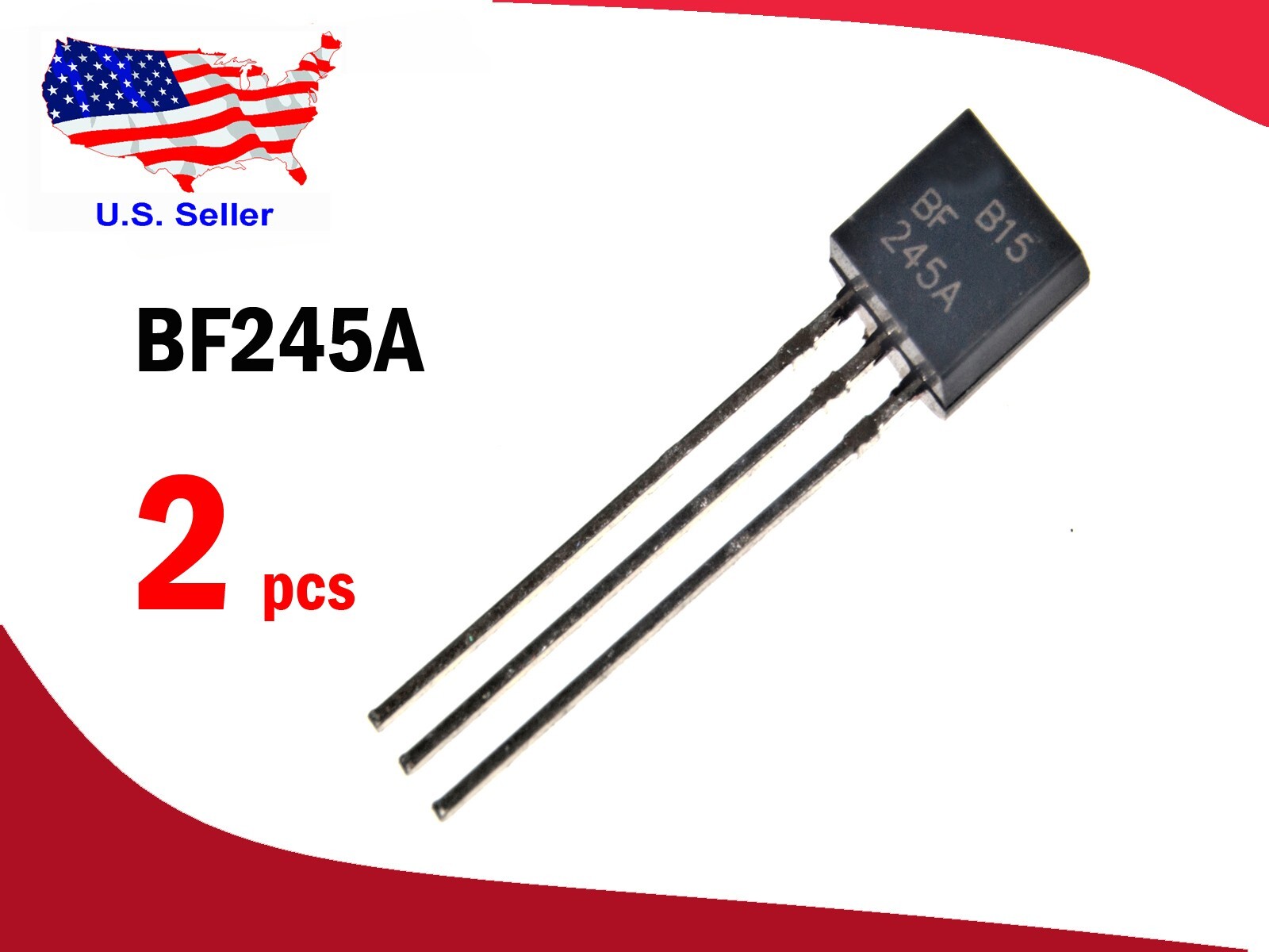 BF245A (2 pcs) BF245 Transistor - Free & Fast shipping | eBay
