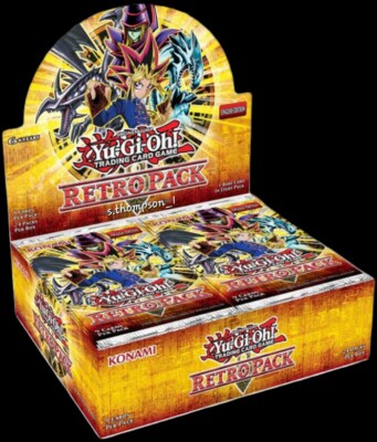 Yugioh Yu-Gi-Oh! RETRO PACK Booster Pack x1 New Sealed 2024 Reprint ...