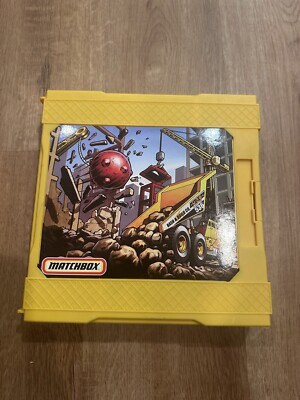 Matchbox Construction Bash and Build Pop Up 3D Job Site Fold Up Carry ...