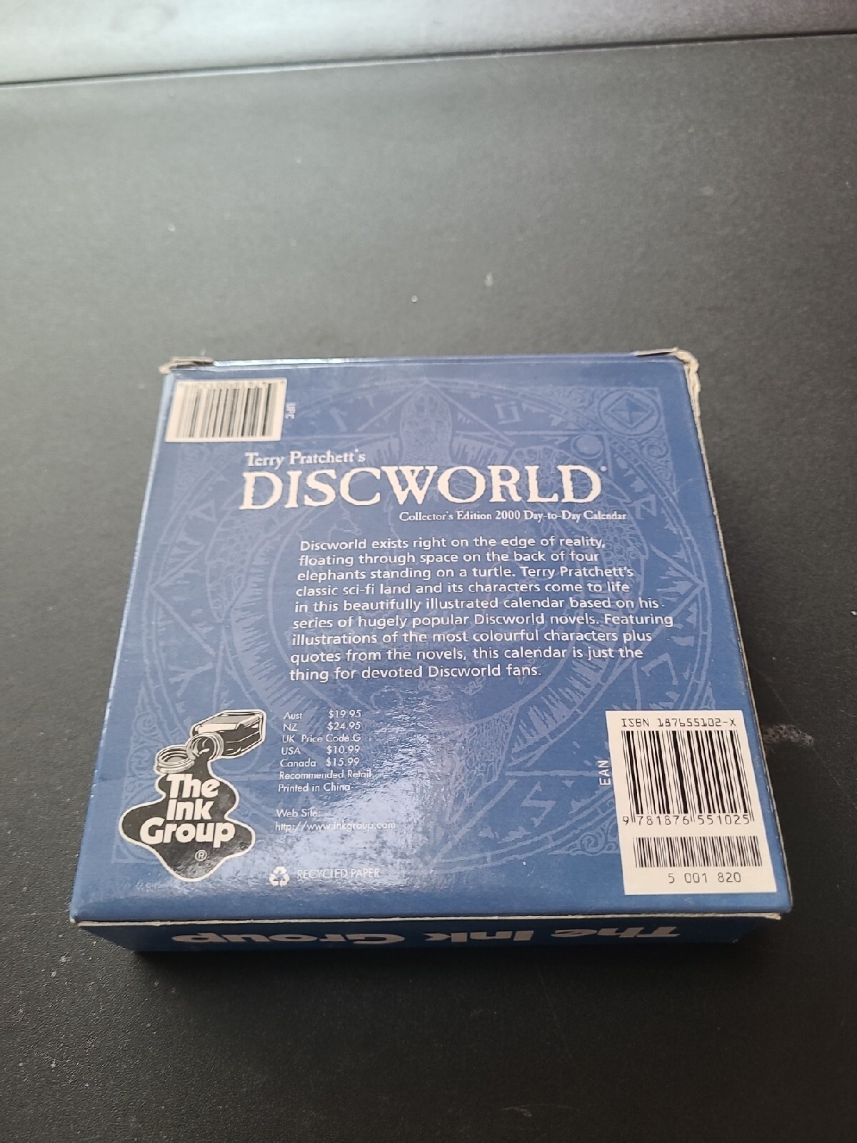 2000 Discworld Desk Calendar - Terry Pratchett | eBay