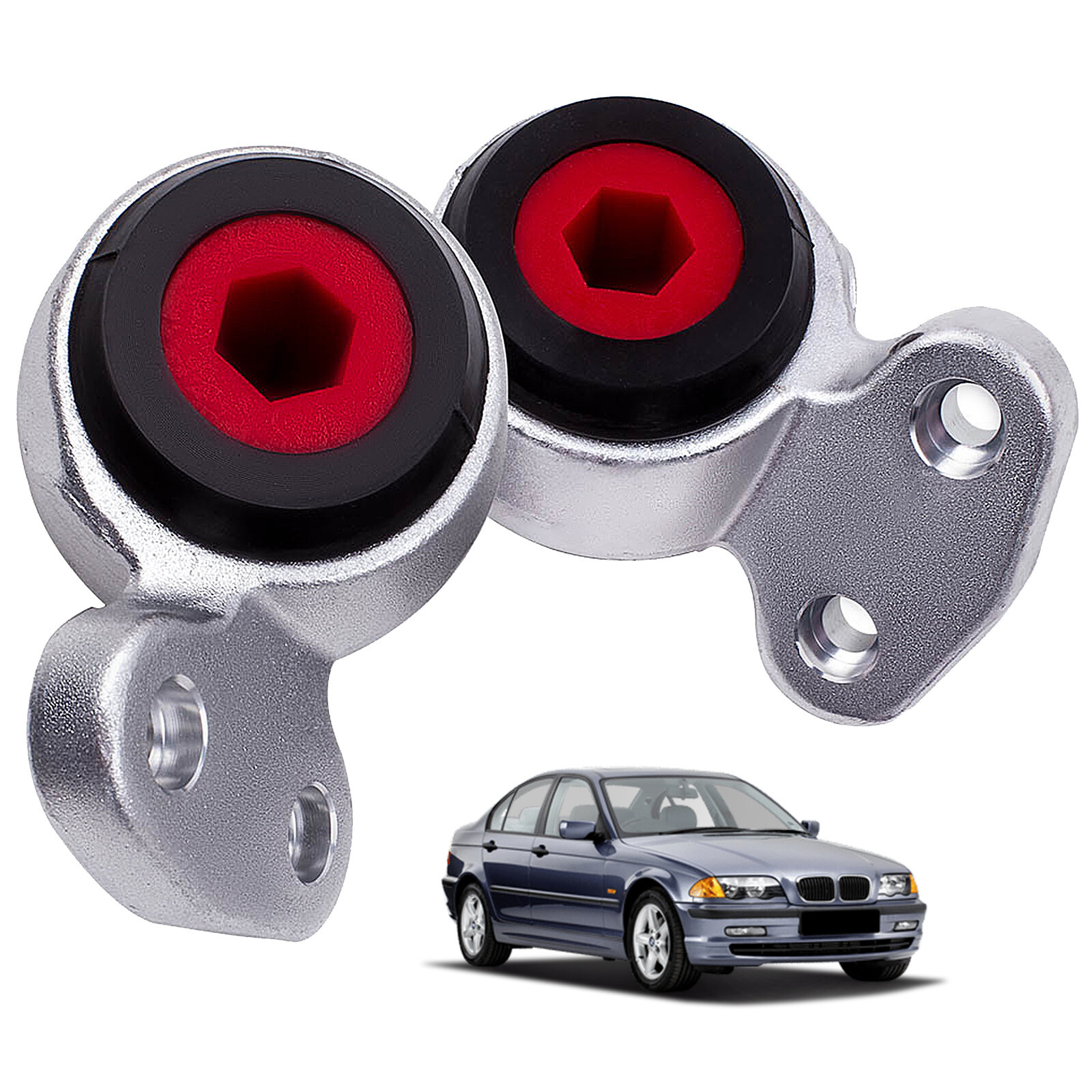 Pair Suspension Front Lower Control Arm Bushings For BMW E46 E85 325i ...