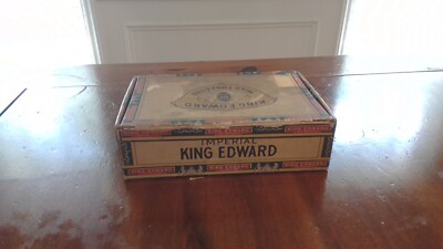 King Edward The Seventh Imperial Cigar Box - Empty | eBay