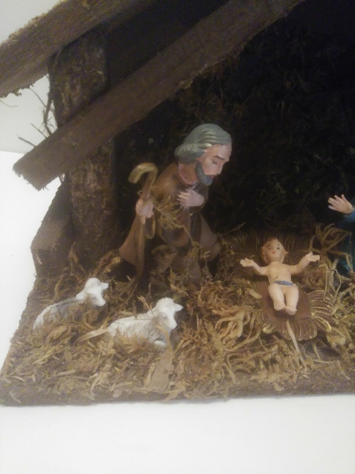 Hand made in italy Nativity Set scene Joseph mary and jesus see all ...