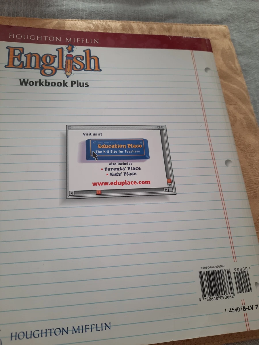 Houghton Mifflin English Workbook Plus