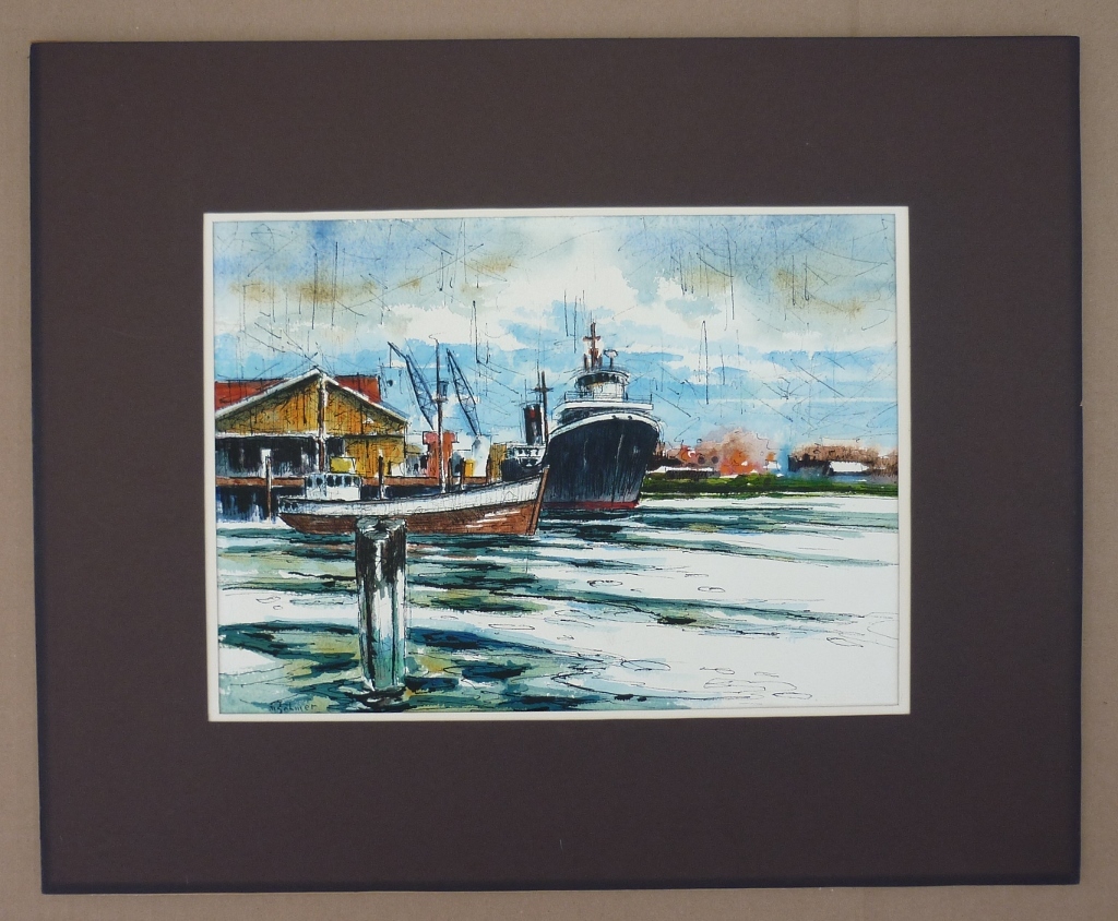 Vintage James Balmer Original Watercolor Painting | eBay