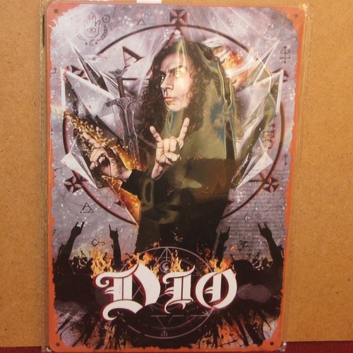Dio Tin Sign 12 X 8 | eBay