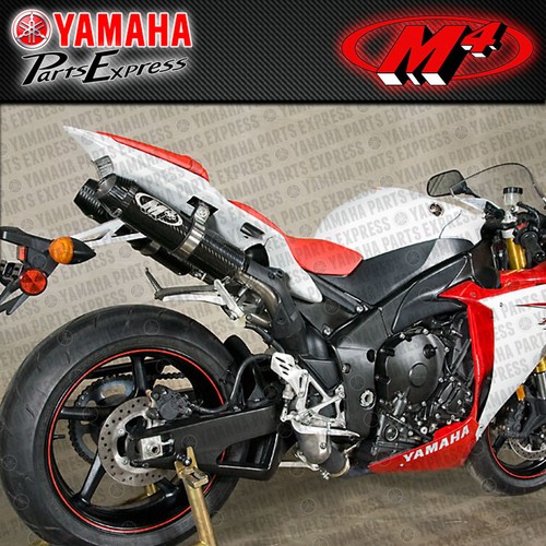 2009 - 2014 YAMAHA YZF-R1 YZF R1 M4 EXHAUST DUAL CARBON MUFFLER SLIP ON ...