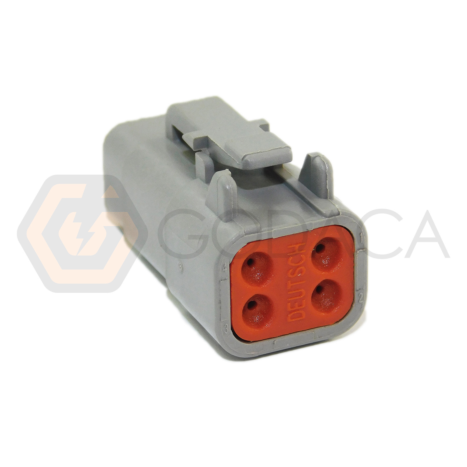 1x 4 Pin 4-way Female Connector DTM Deutsch DTM06-4S w/out wire | eBay