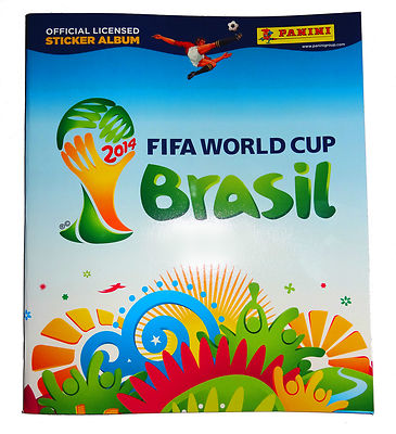 Panini FIFA World Cup 2014 Brazil Brasil Sticker Album and 6 Starter ...
