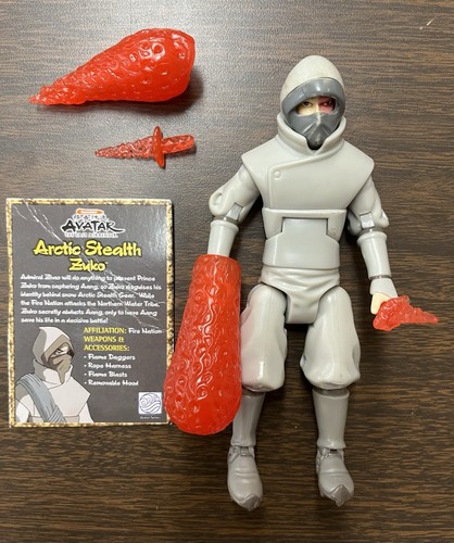 Mattel Avatar the Last Airbender Arctic Stealth Zuko Water Series 2006 ...