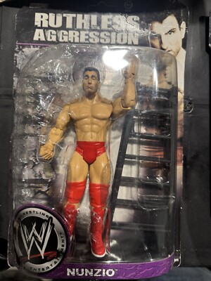 WWE NUNZIO JAKKS RUTHLESS AGGRESSION SERIES 34 WRESTLING ACTION FIGURE ...