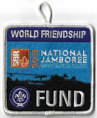 2013 National Scout Jamboree SBR World Friendship Fund WHT Bdr. [WM-594 ...