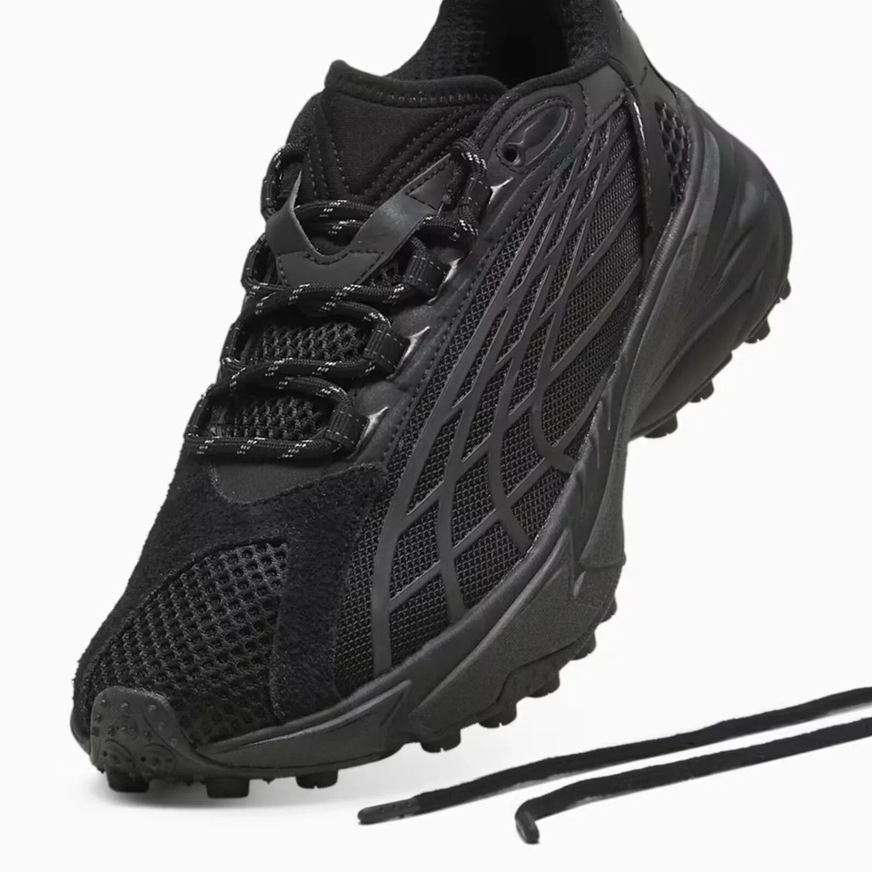 Puma x PLEASURES Spirex in Black 396037-01 Size 8.5 | eBay