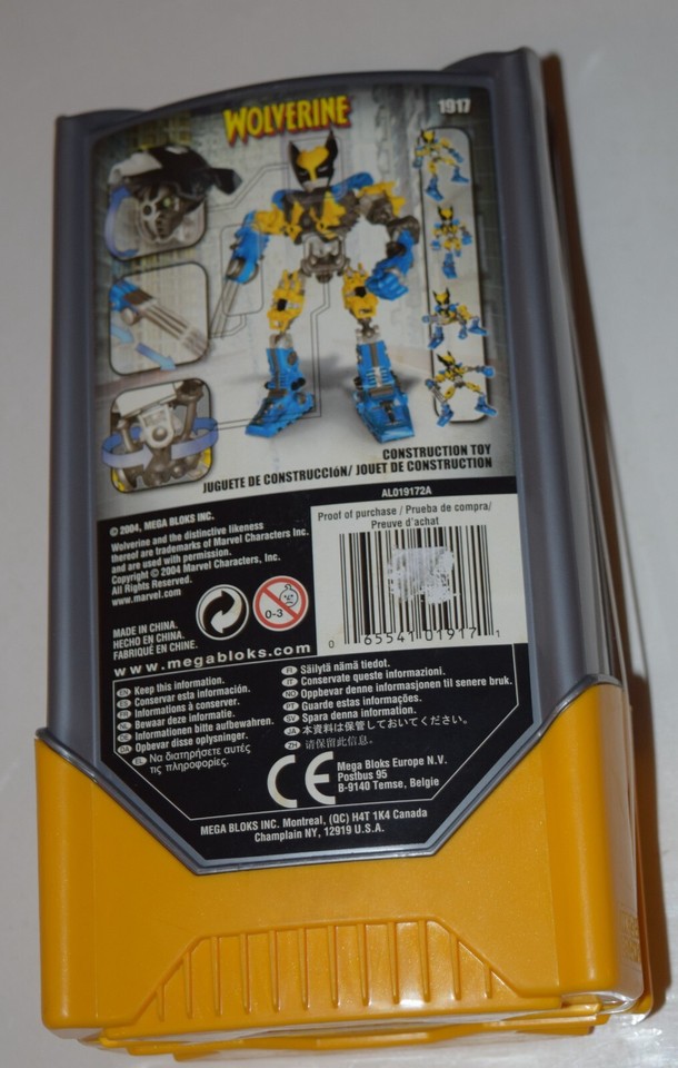 Mega Bloks - Super Tech Heroes Wolverine #1917 - NEW | eBay
