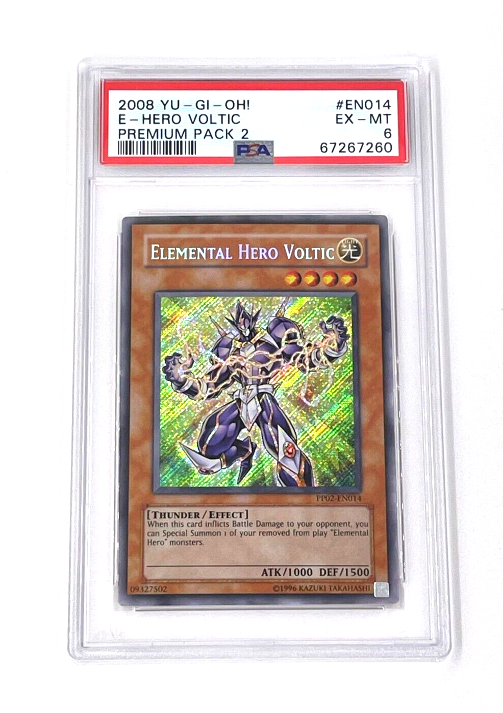 Elemental Hero Voltic PP02-EN014 Premium Pack 2 Unlimited for sale ...