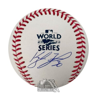 Kyle Tucker Autographed Official 2022 World Series MLB Baseball - BAS ...