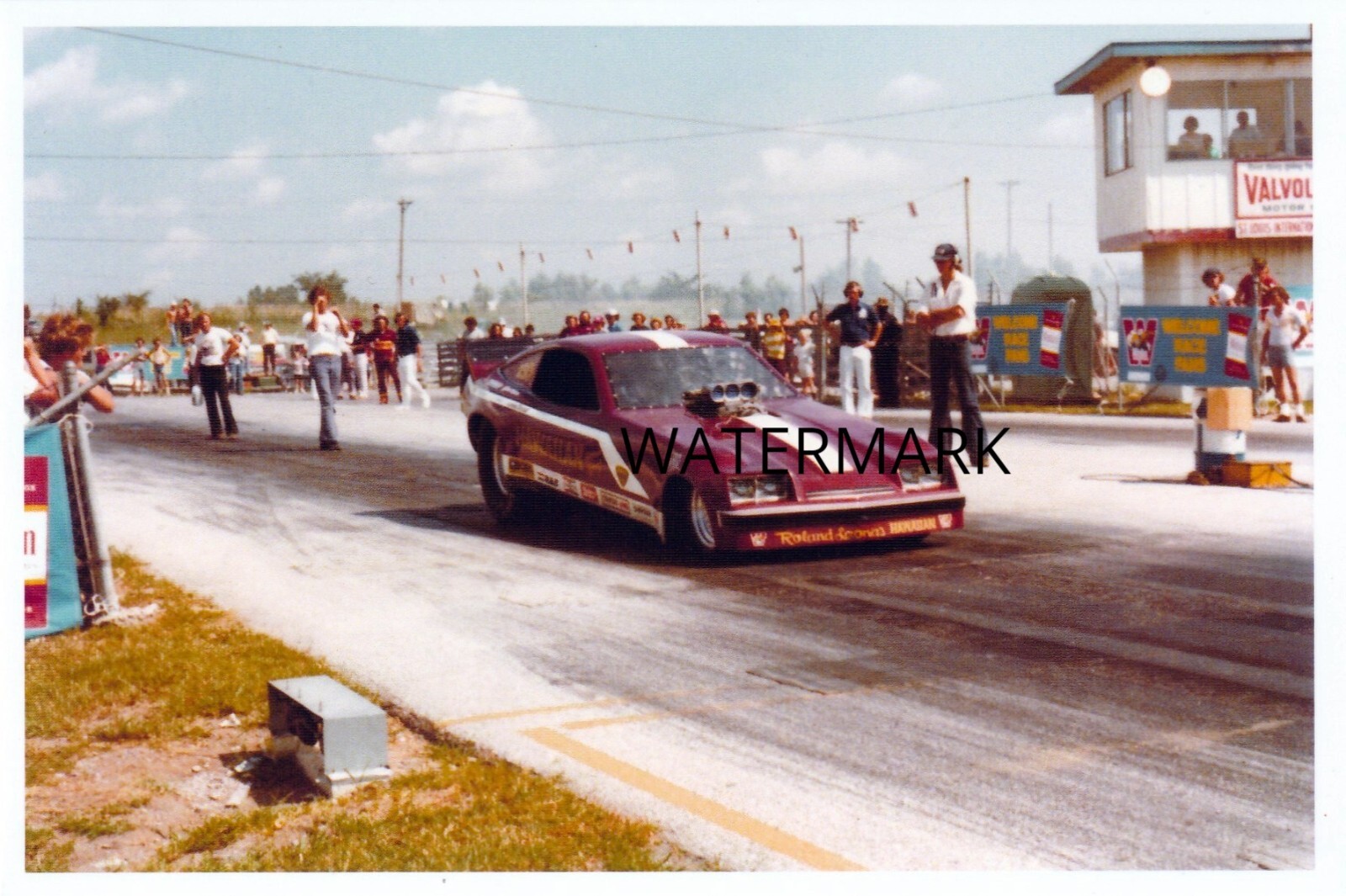 1970's Drag Racing-Roland Leong's "HAWAIIAN" Funny/Car-1975 Gateway ...