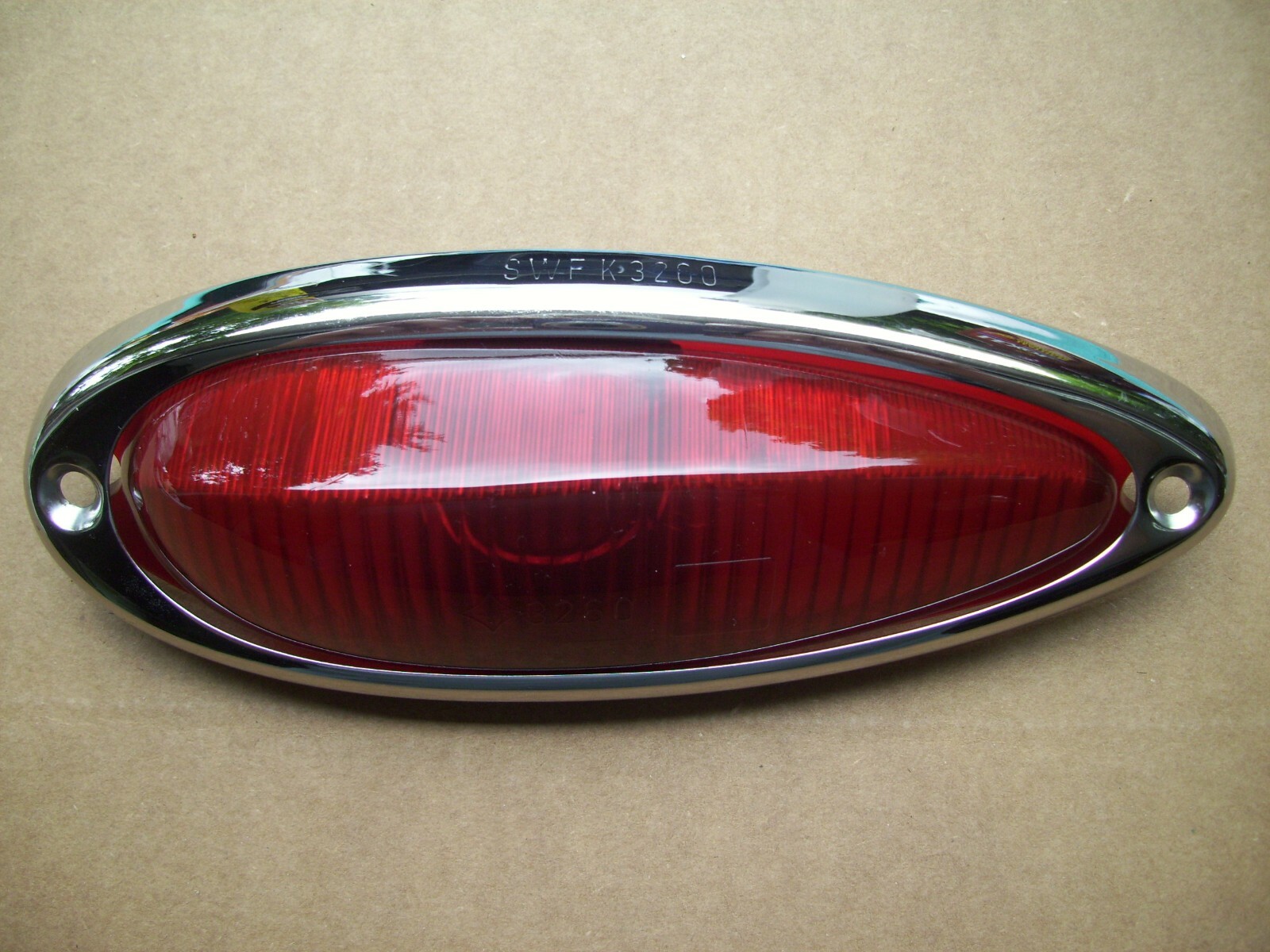 Porsche 356 Tail Light and Bezel in Beautiful Condition SWF 3260 Lens ...