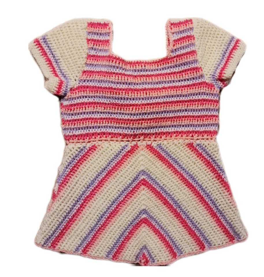 Sweet Dawanda Baby DIY Handmade Baby Knit Dress Size 68 74 | eBay