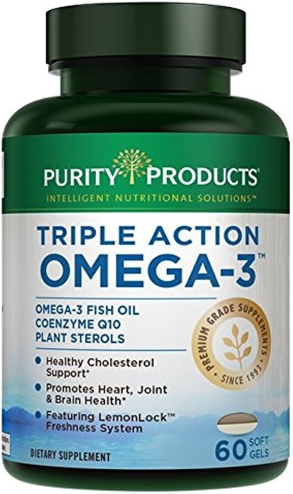 Purity Products Triple Action Omega-3 - 60 softgels 184392000432| eBay