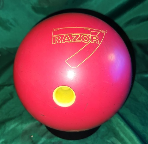 Faball Red Razor Bowling Ball 15 LB Preowned Span 4 1/2 Inches | eBay