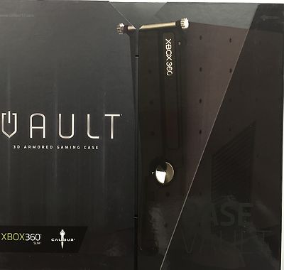Calibur11 Licensed Vault : XBox360 Case Base Model Black - Brand New ...