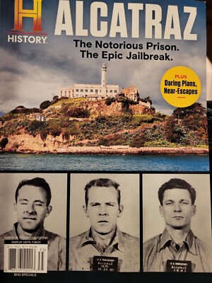 HISTORY CHANNEL MAGAZINE ALCATRAZ SPECIAL EDITION BAS | eBay