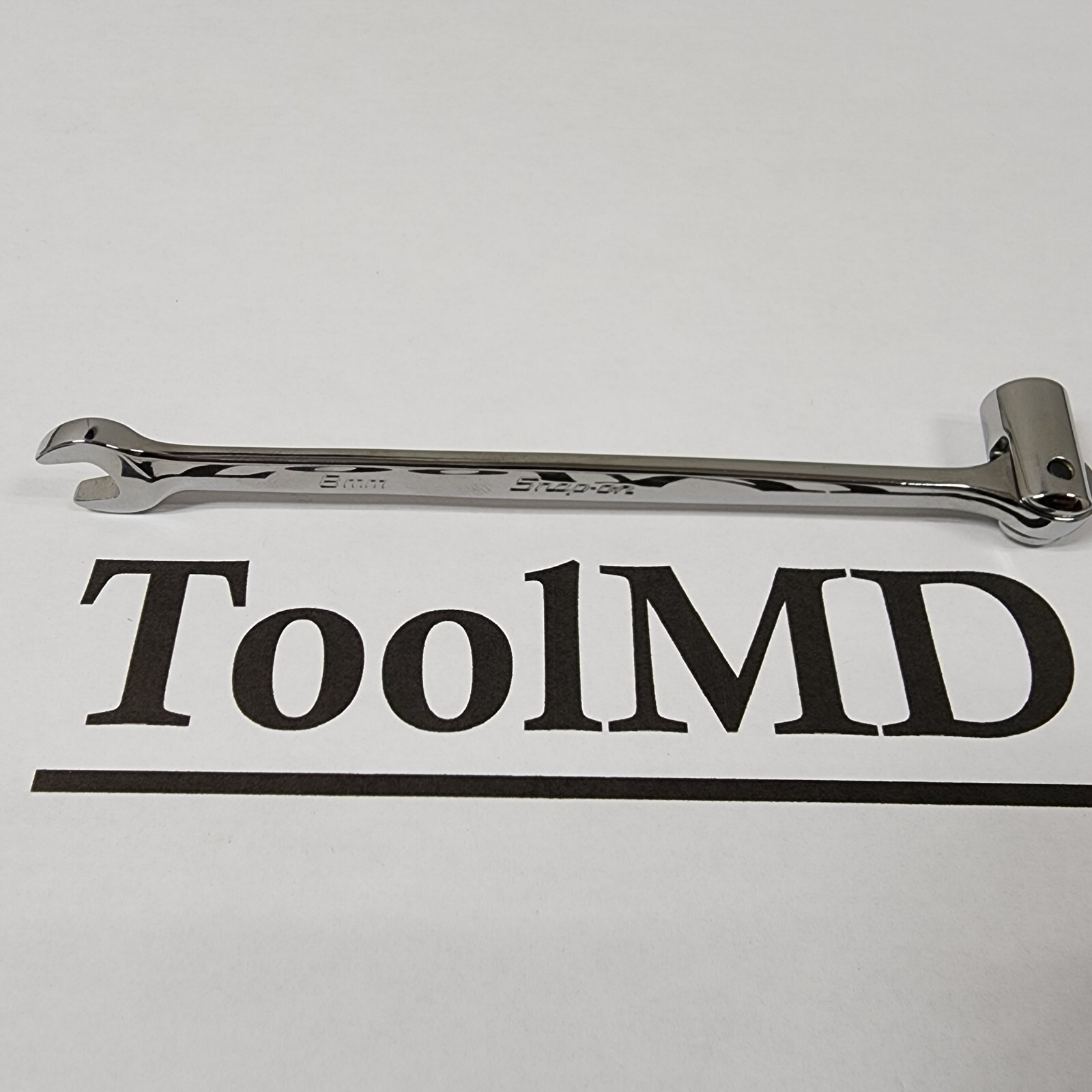 Snap-on Tools USA NEW 8mm Metric 12pt Flex-Head Saltus Combo Wrench ...