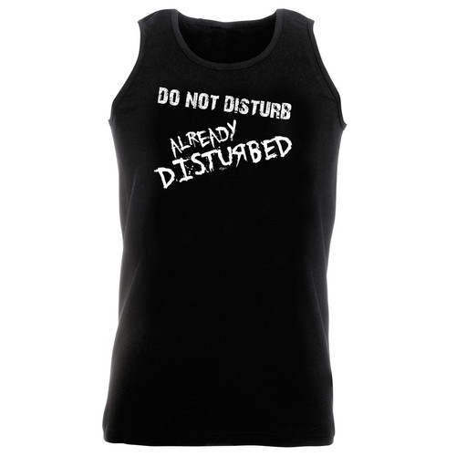 Do Not Disturb Funny Gift Novelty Tank Top Vest Singlet | eBay