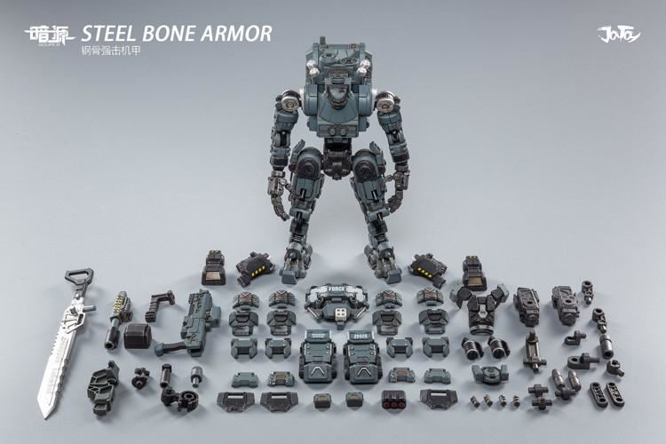 1/25 Scale - Source - Steel Bone Mech Grey Version - MINT IN BOX | eBay