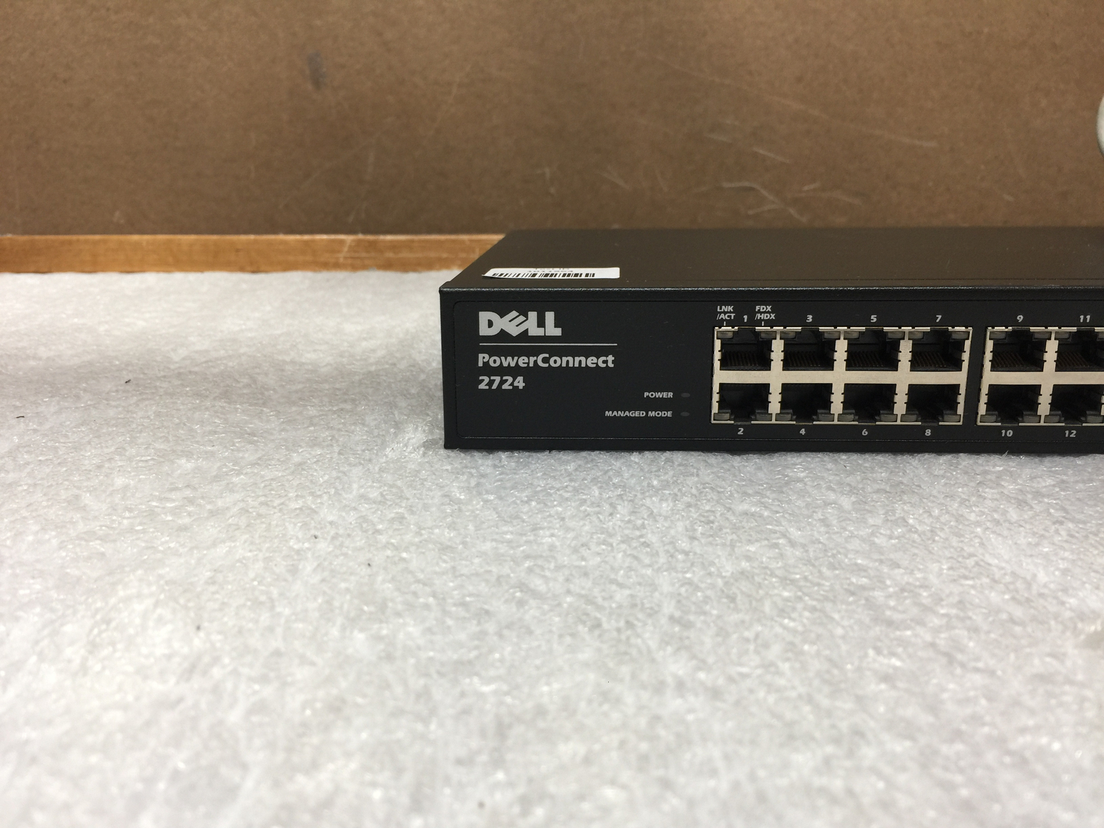 Dell PowerConnect 2724 24-Port Gigabit Ethernet Switch - TESTED ...