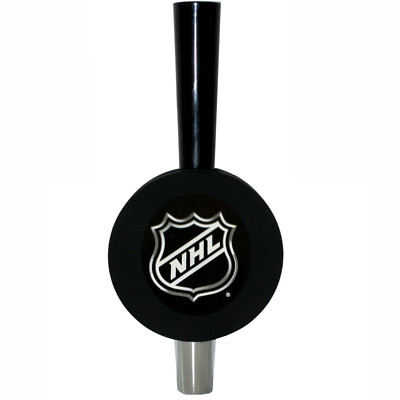 NHL Shield Logo Tall-Boy Hockey Puck Beer Tap Handle | eBay