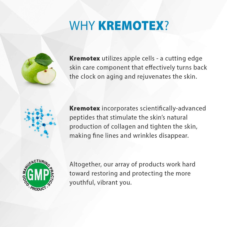 Kremotex Anti-Aging-Face Cream - 2pck - Official Seller - Stem Cells ...