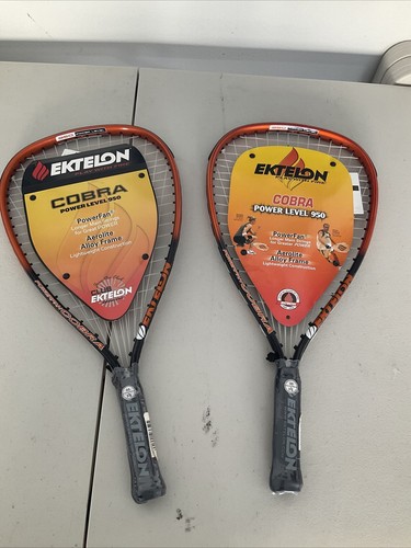 2 EKTELON PowerFan Cobra 950 Racquetball Racquets Brand New | eBay