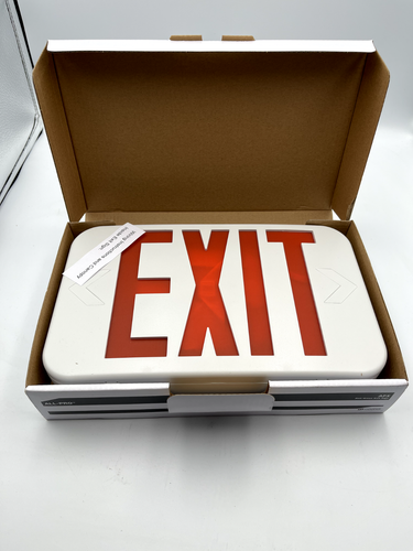 Cooper Lighting All-Pro Exit Sign LED APX7RG Red/Green Letters 120/277V ...