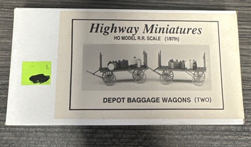JORDAN Highway Miniatures HO Kit 360-301 Baggage Wagon NOS! | eBay