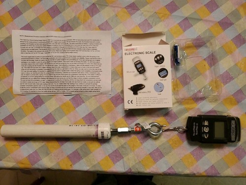 Recoil Spring Weight Tester 1911& Semiauto Pistols W/3/4" PVC &Digital ...