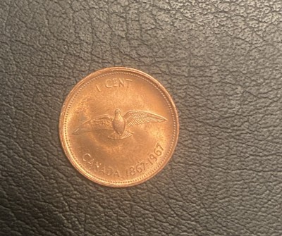 Canadian Dove Penny Rare Coin 1867-1967 Queen Elizabeth 2 | eBay