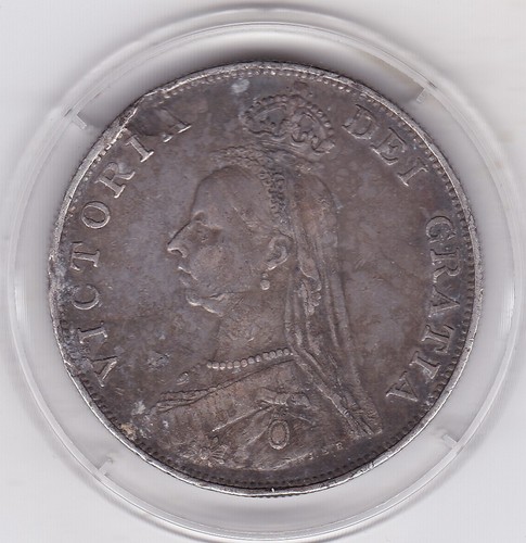 1887 Queen Victoria Large Double Florin (4/-) Silver (92.5%) Coin | eBay