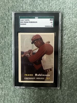 1957 Topps #35 Frank Robinson Rookie SGC 3 | eBay