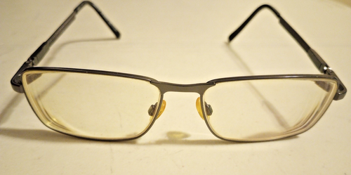 Turboflex Eyeglasses Frame TF1025 Unisex Gunmetal Rectangular Full Rim ...