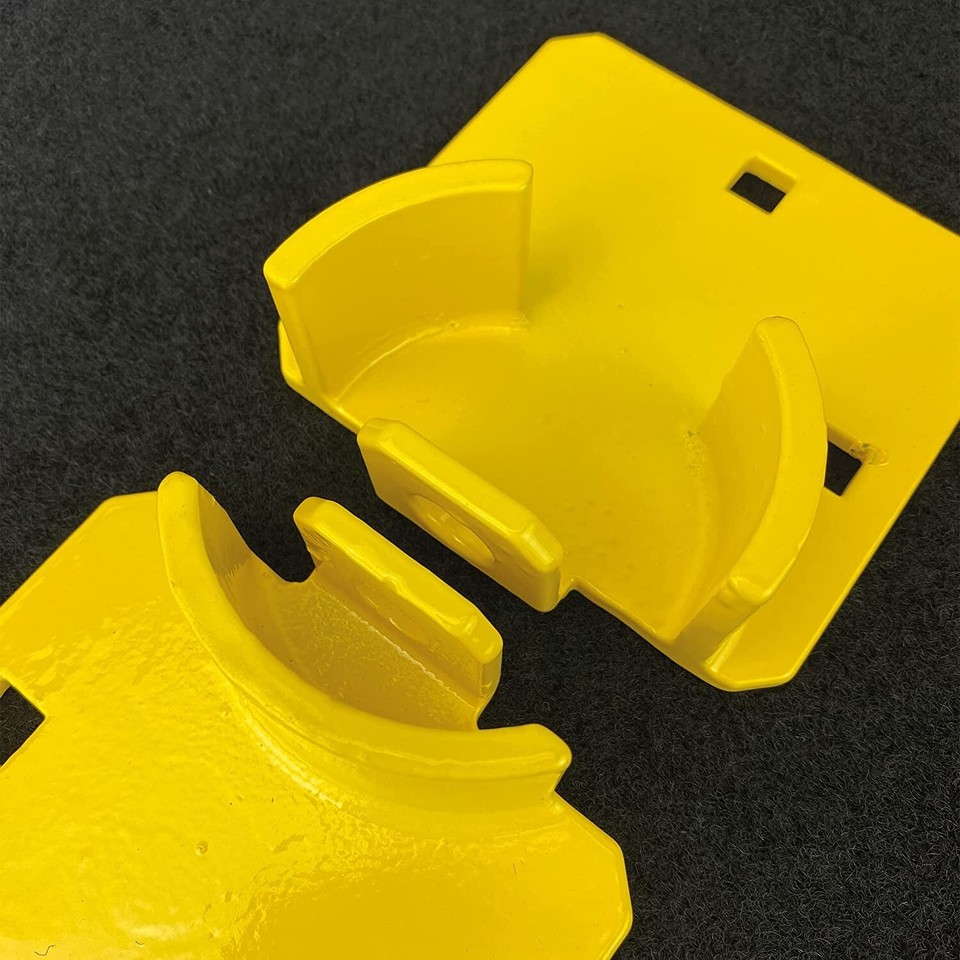 Stoplock Security Van Door Lock Yellow Anti-Theft Rear Side Hasp Pad ...